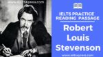 Robert Louis Stevenson IELTS Reading with Answers