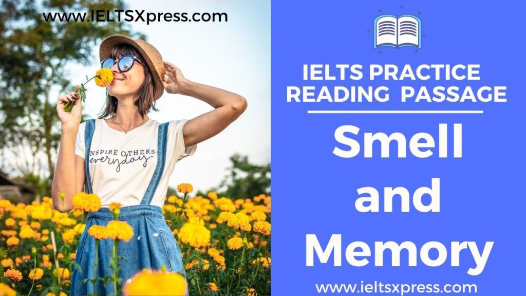 Smell and Memory IELTS Reading Passage with Answers